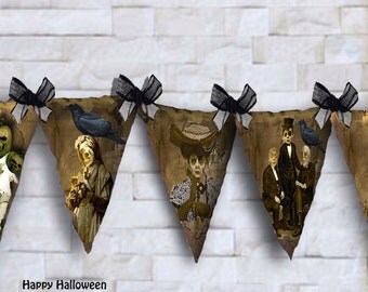 Halloween bunting | Etsy