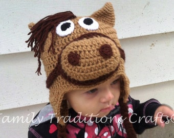 Horse ears pattern | Etsy