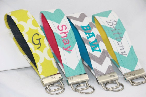 Items similar to Personalized Key Fob, Custom made Key chain, Handmade ...
