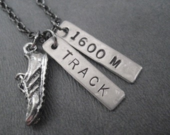 Cross Country Run Cross Country Running Necklace on by TheRunHome