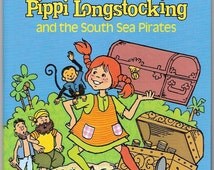 Pippi Longstocking and the South Sea Pirates Vintage Whitman Tell A ...