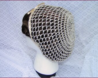 1800's Civil War Victorian Burgundy Snood with by CivilWarBoutique