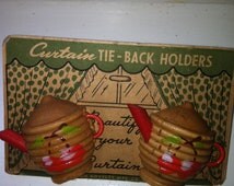 Popular items for curtain push pins on Etsy