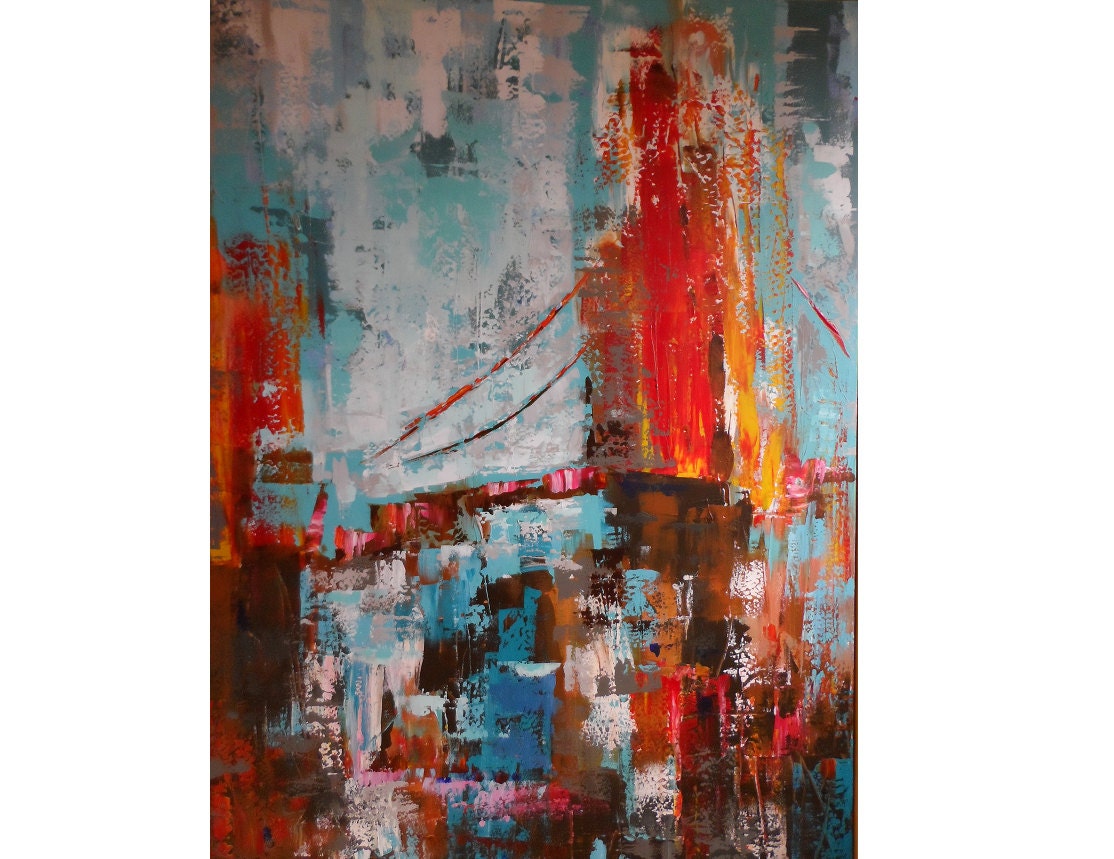 15 Top abstract art bridge painting You Can Use It Without A Dime ...