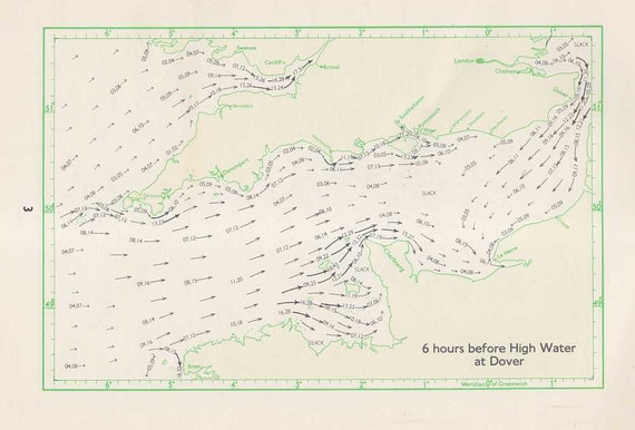 Tidal Stream Atlas English & Bristol Channel by CallumJamesPaper