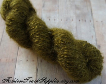 Hand Painted Yarn in Shades of Blue Grey by FashionTouchSupplies