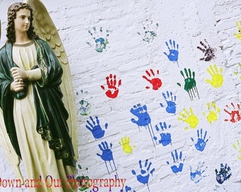 Abstract virgin mary | Etsy