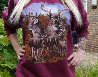 Popular items for deer sweater on Etsy