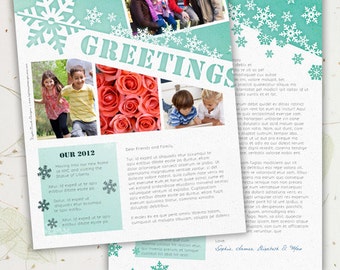 Newsletter template | Etsy