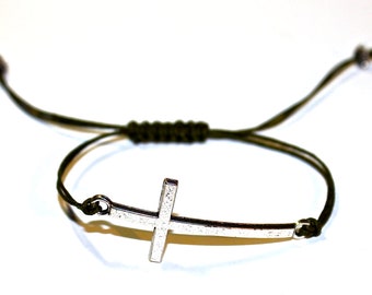 Sideways Cross, Celebrity Bracelets, Sideways Cross Bracelet - Sideways ...