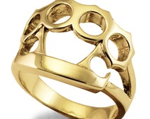 Popular items for brass knuckle rings on Etsy