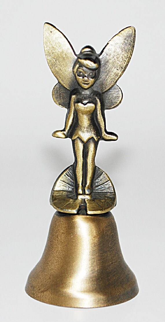 Vintage Brass Disney Tinkerbell Fairy Bell
