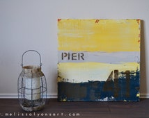 Popular items for rustic beach art on Etsy