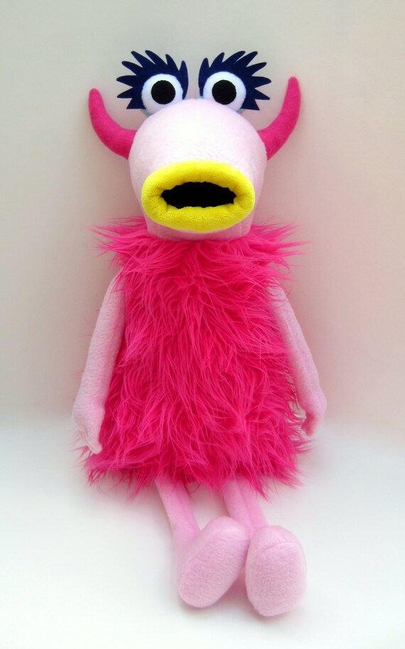 Items similar to Handmade Snowth Inspired Art Plush on Etsy