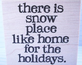 Snow place like home | Etsy