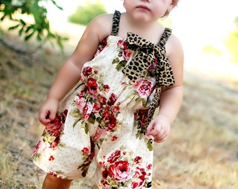Petti Ruffle Romper Sewing Pattern Tutorial PDF