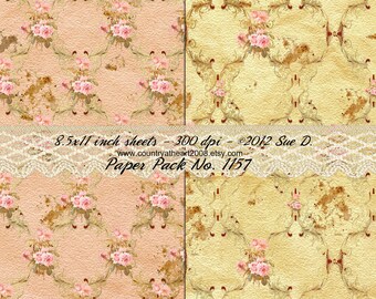 Enchanted Gorgeous Paper Set Printable by CountryAtHeart2008