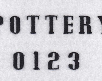 Pottery barn font | Etsy