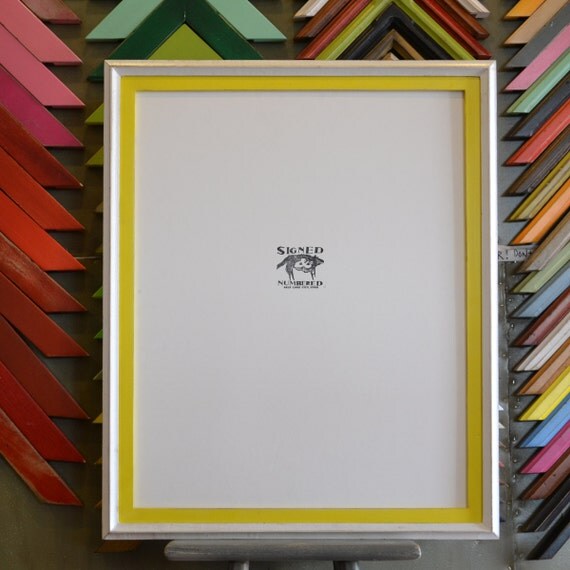 16x20 Picture Frame in 1x1 with Double Cove by signedandnumbered