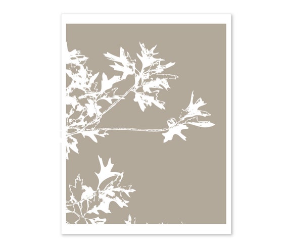 Autumn Tree Art Prints Modern Nature Wall Art Set of 3