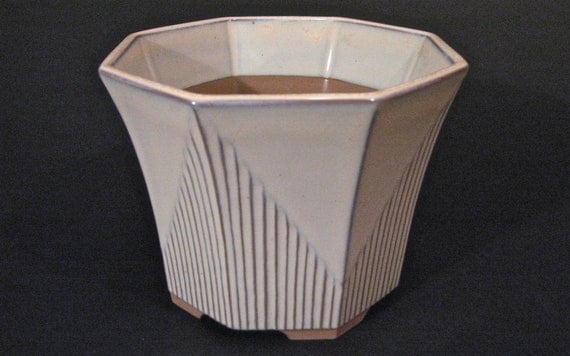 Vintage Plant Pot from the Art Deco Age by recycledrowhouse