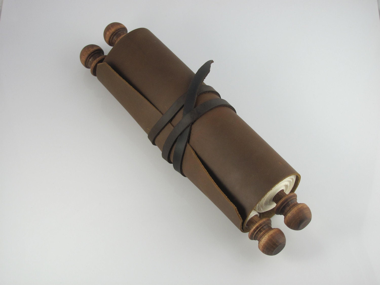 Scroll with Leather Case