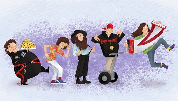 Evolution: Weird Al Yankovic 11x14 art print