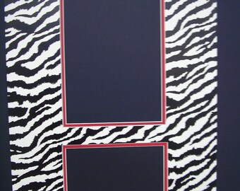 Zebra picture frame | Etsy
