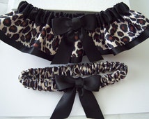 Unique animal print garter related items | Etsy