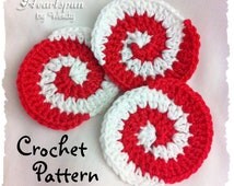 Popular items for peppermint coasters on Etsy