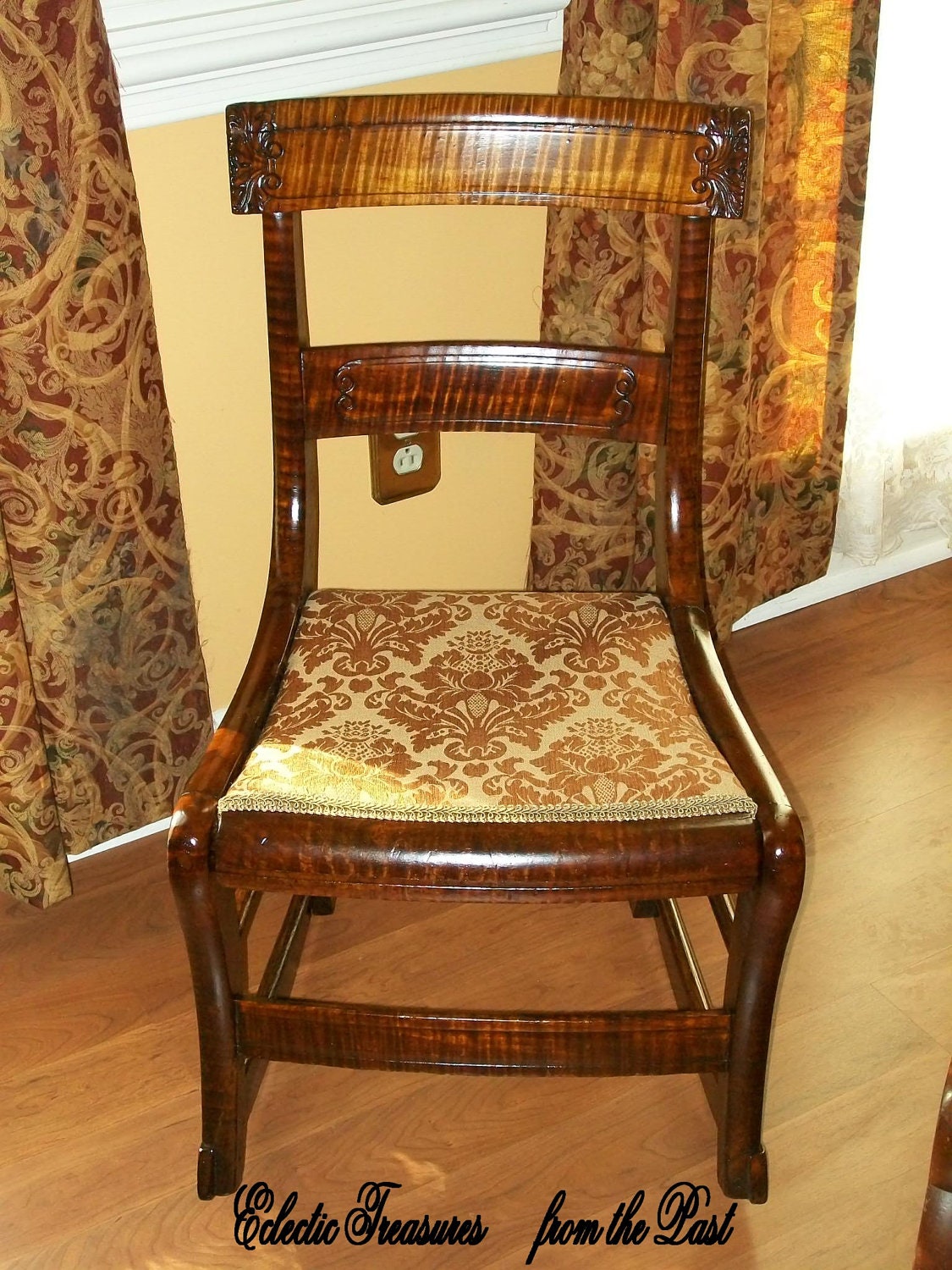 SALE Early Curly Tiger Maple Rocker Rocking Chair – Haute Juice