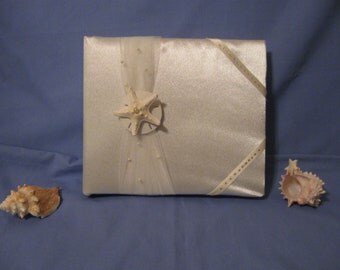 Starfish guest book | Etsy