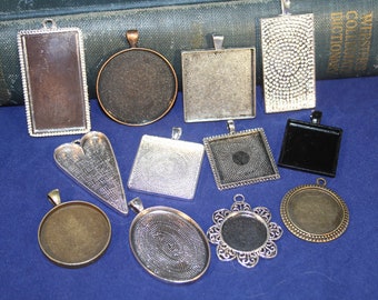 Rectangle bezels | Etsy