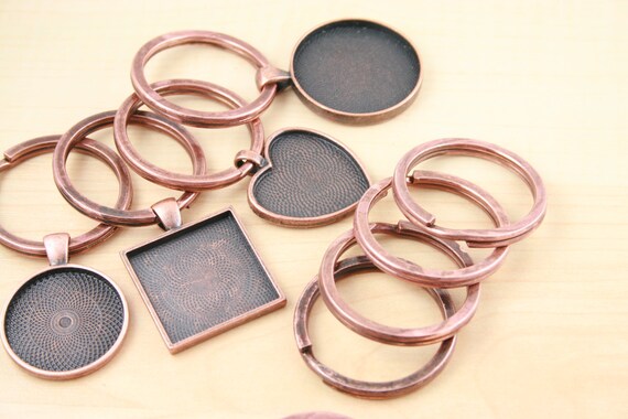 10 Extra Large Split Rings for Key Ring and Key Chains