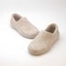 Felted wool clogs just beige organic eco friendly by WoolenClogs