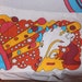 On Sale Vintage PETER MAX art Bed Sheets Double full size
