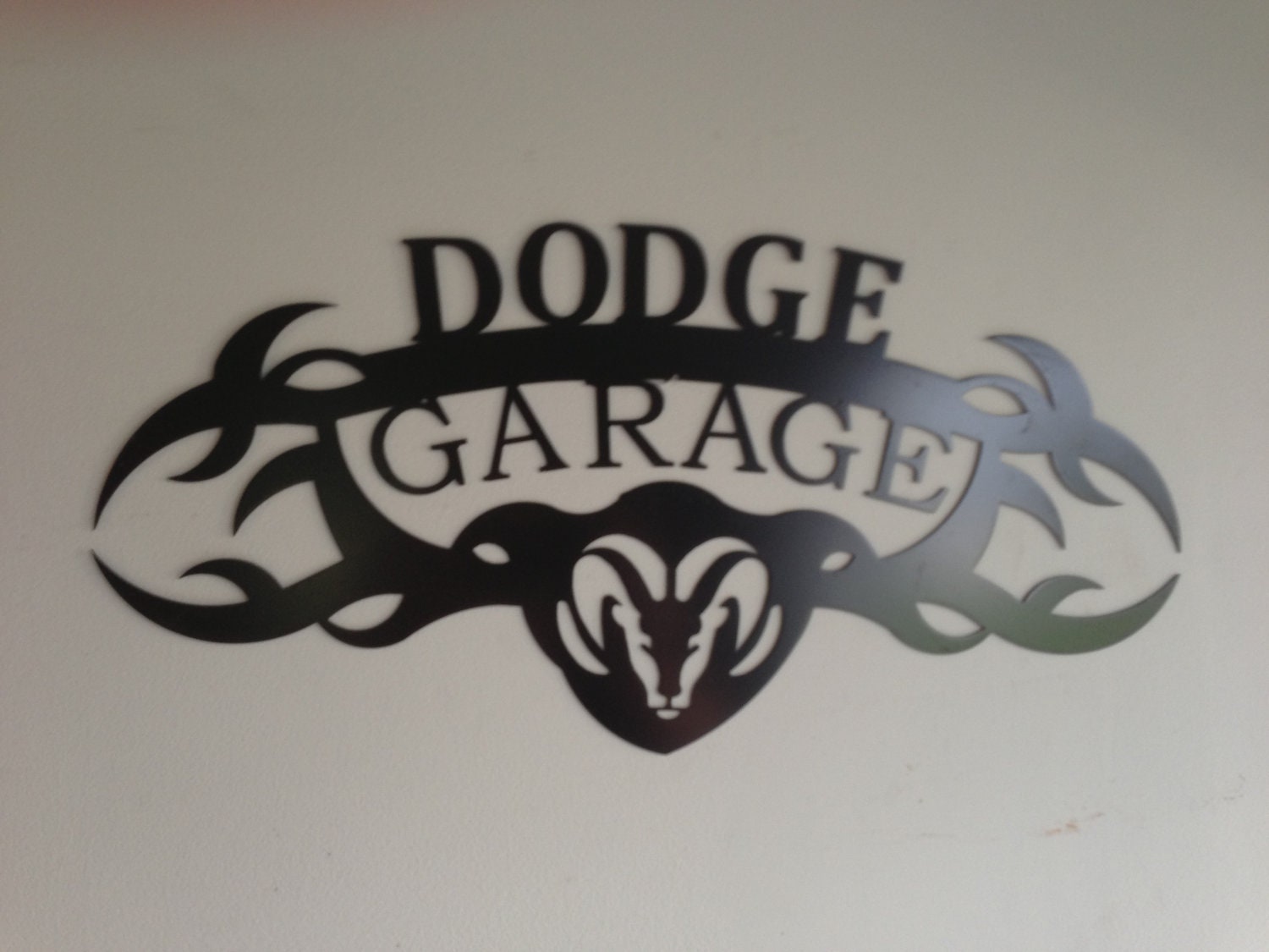 DODGE GARAGE SIGN