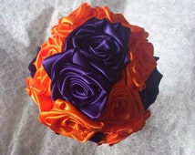 Popular items for ribbon rose bouquet on Etsy