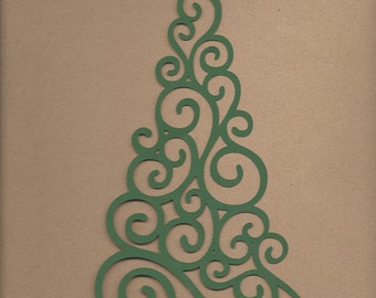 Swirl christmas tree | Etsy