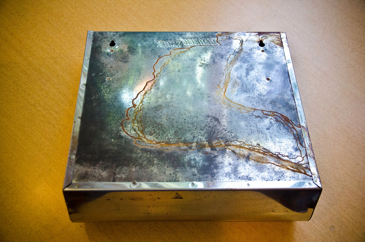 1950s Garner Ware Chrome Kitchen Paper Dispenser Paper