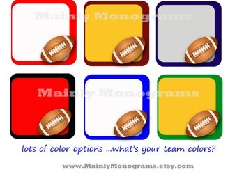Popular items for football tag on Etsy