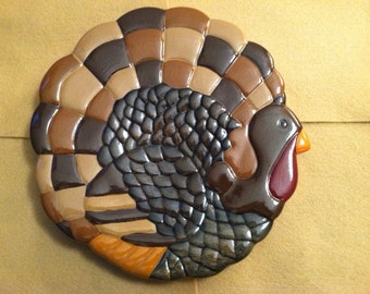 Popular items for turkey plates on Etsy