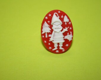 Santa claus ring | Etsy