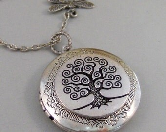 Family tree locket | Etsy