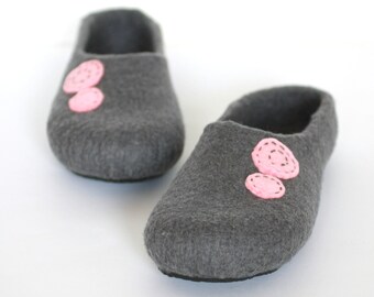Tutorial Felt wool clogs pattern instant download pdf and