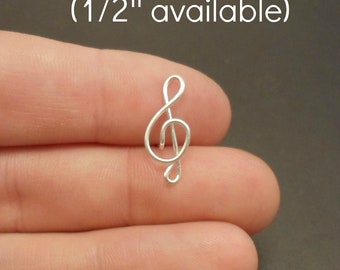 ALL Sterling Silver Simple loop EARRING with bead. by alufolie