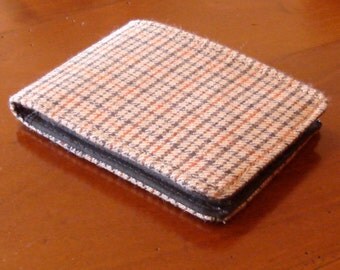 Popular items for plaid wallet on Etsy