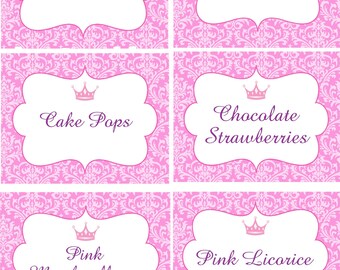 Popular items for buffet label on Etsy
