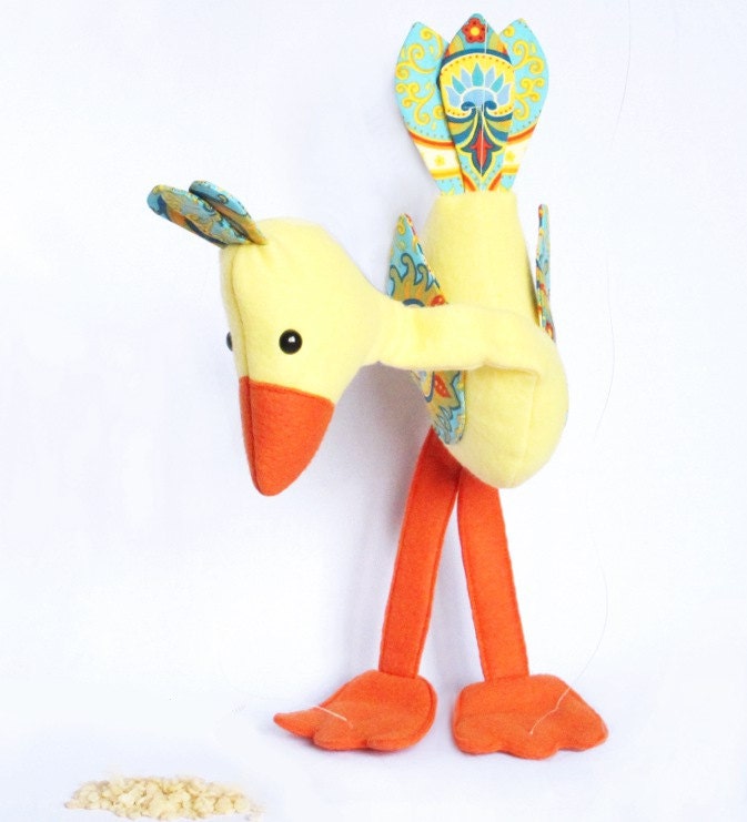 Bird Marionette Puppet immediate download PDF by patternplay