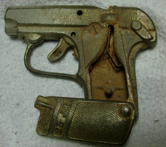 Antique Vintage TOY Cap Gun The 25 JR Vintage 1930's